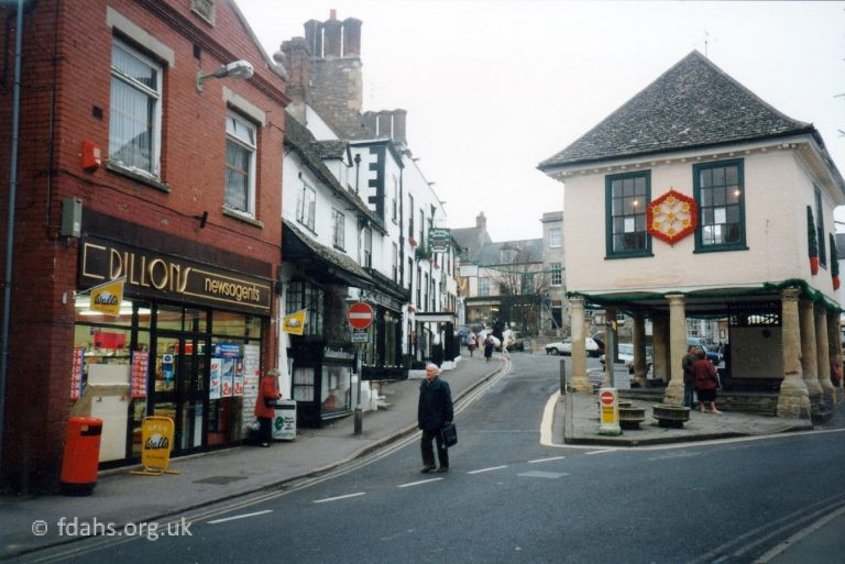Faringdon Market Place from the 1950s - Faringdon History Website