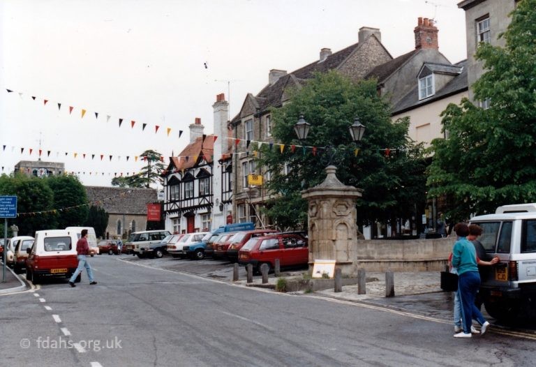 Faringdon Market Place from the 1950s - Faringdon History Website